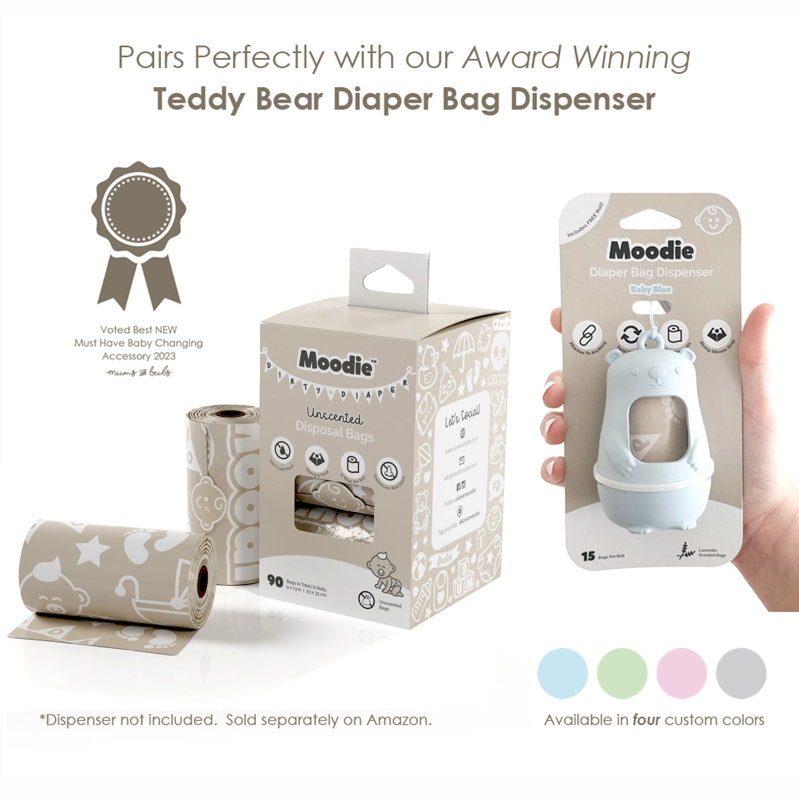 Diaper bag dispenser store